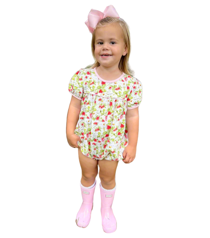 Girls Sunkissed So Berry Sweet Bubble – Special K Smocks